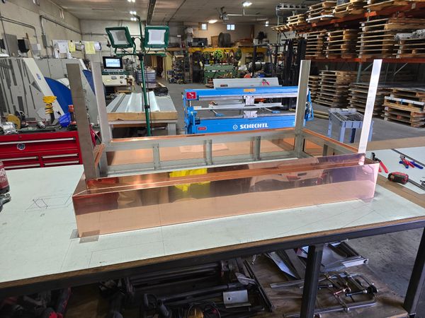 Copper Shroud Project | 10 Men Metal Fabrication